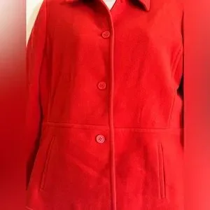 Kasper | Jackets & Coats | Kasper Co Wool Blend Blazer Jacket Burnt ...